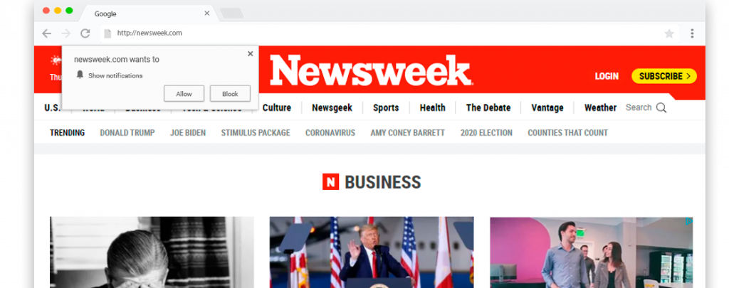 Newsweek Case Study - Pushnami