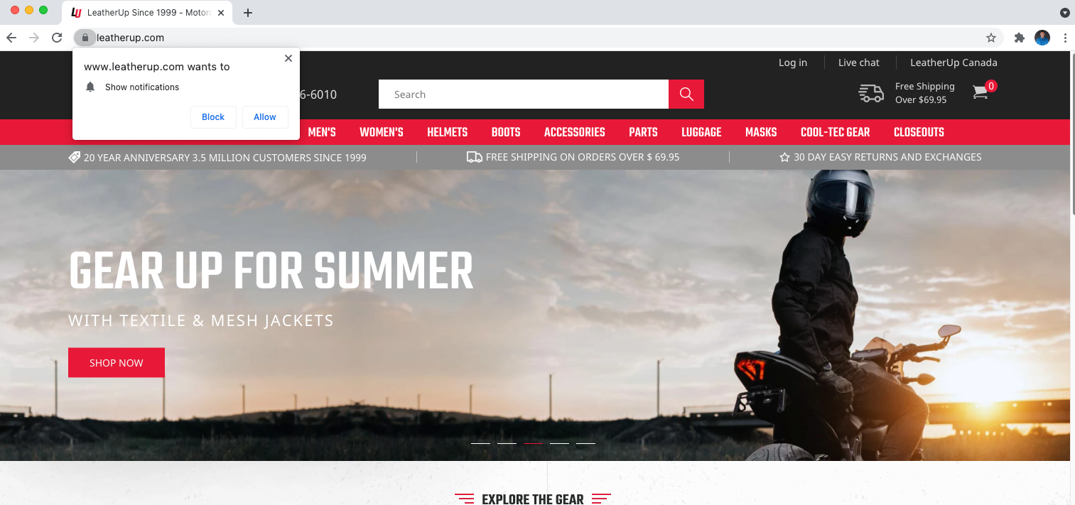 LeatherUp Case Study - Pushnami